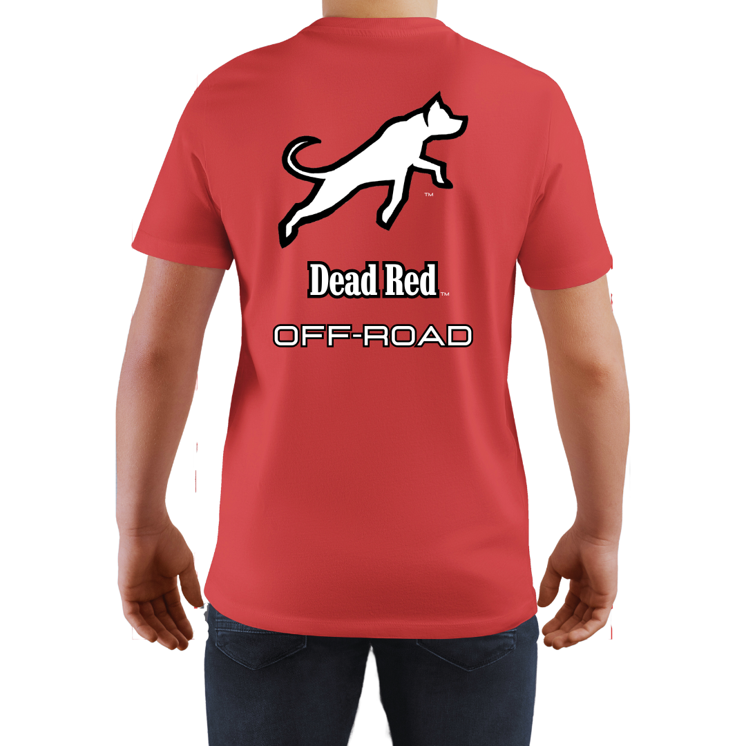 Dead Red Off Road The Off Road Original T Shirt Red Dead Red Off Dead Red Off Road The Off Road Original T Shirt Red Dead Red Off
